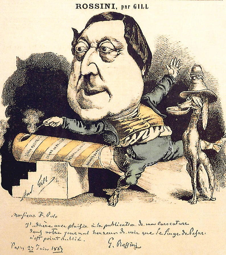 Rossini, o la musica da mangiare e da bere ...